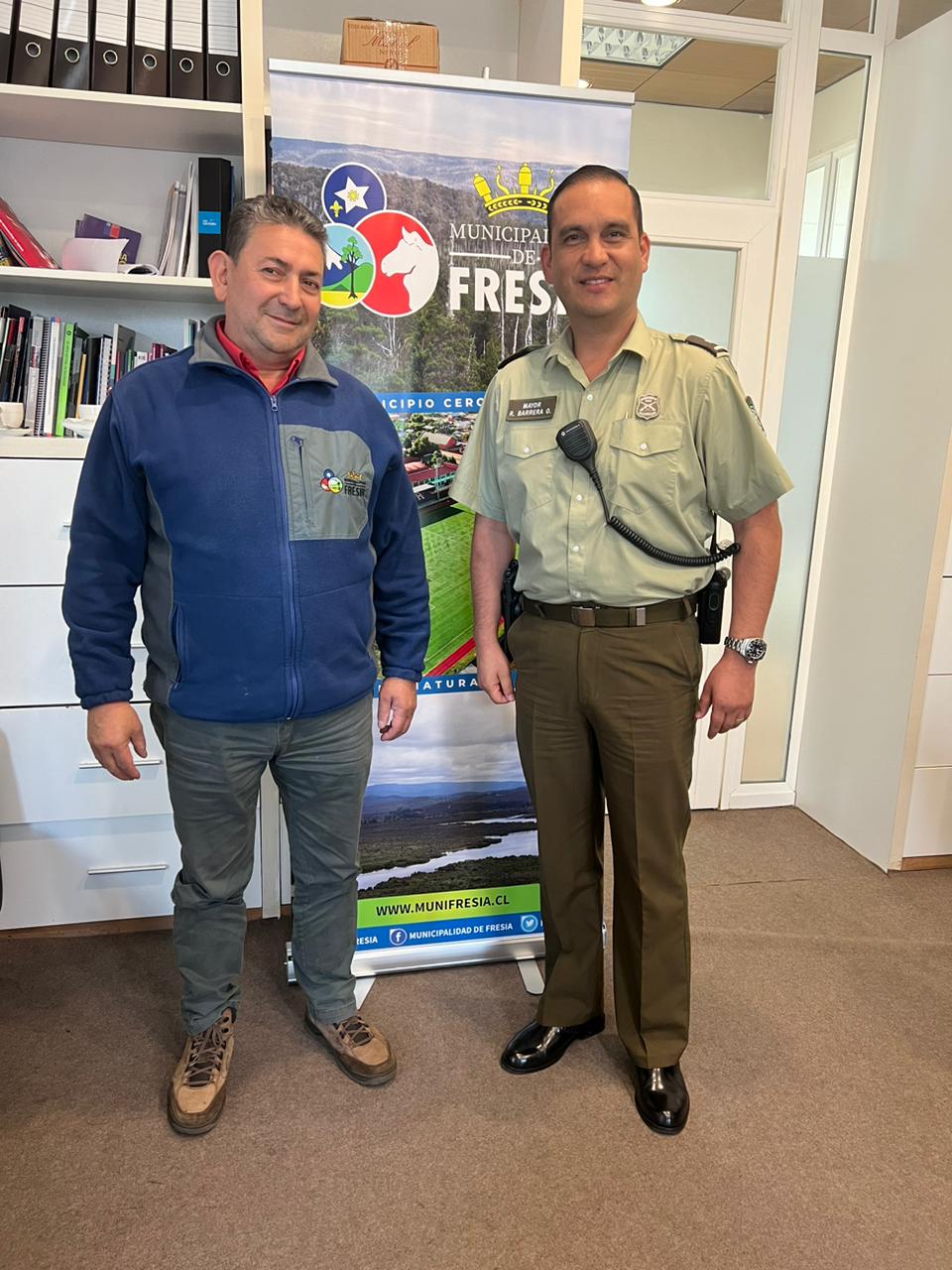 Comisario Mayor Rodrigo Barrera Orellana impulsa vinculos de Seguridad ...